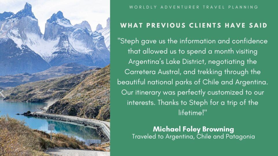 Patagonia Trip Planning Service - Worldly Adventurer